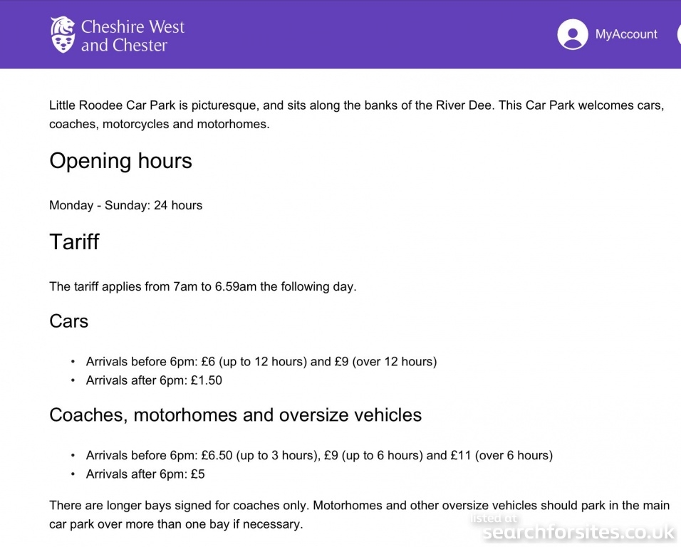 Little Roodee car park