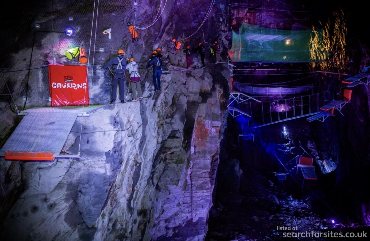 Zip-World Bounce Below / Slate Caverns
