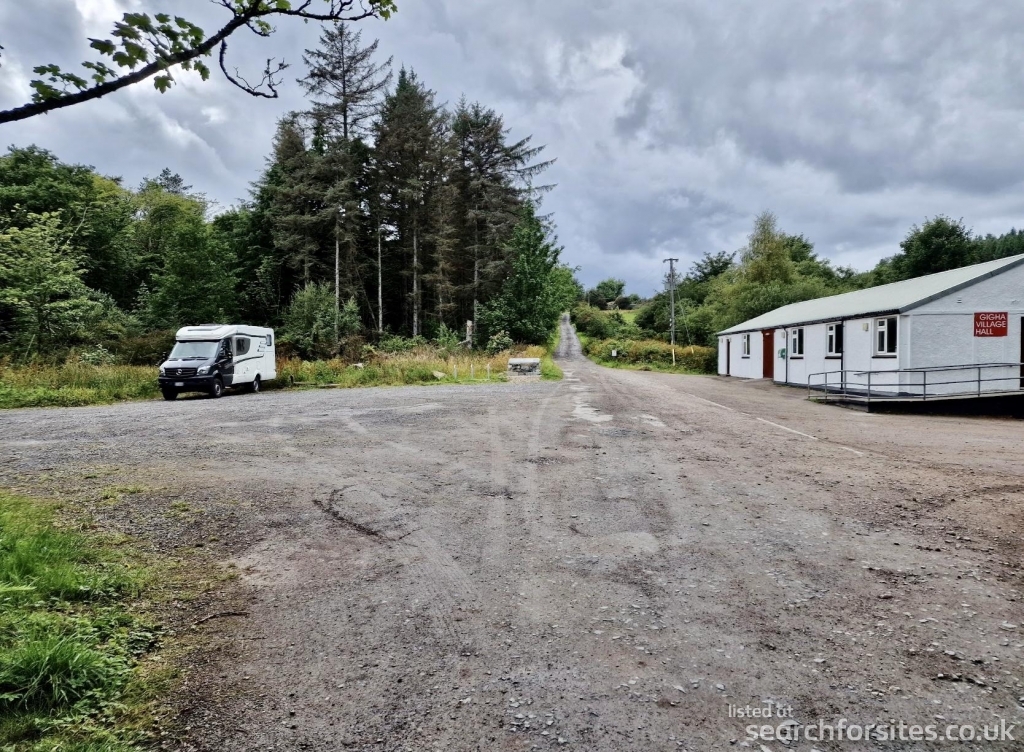 Gigha Village Hall car park