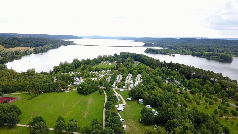 Wohnmobilstellplatz Badehalbinsel Absberg