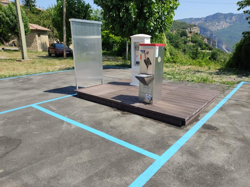 Mining museum parking