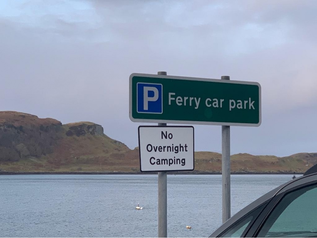 Gallanach Road Ferry Car Park