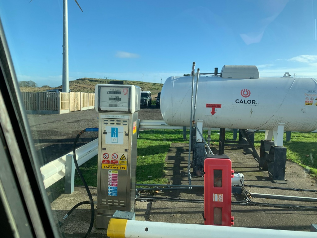 Low Row Service Station