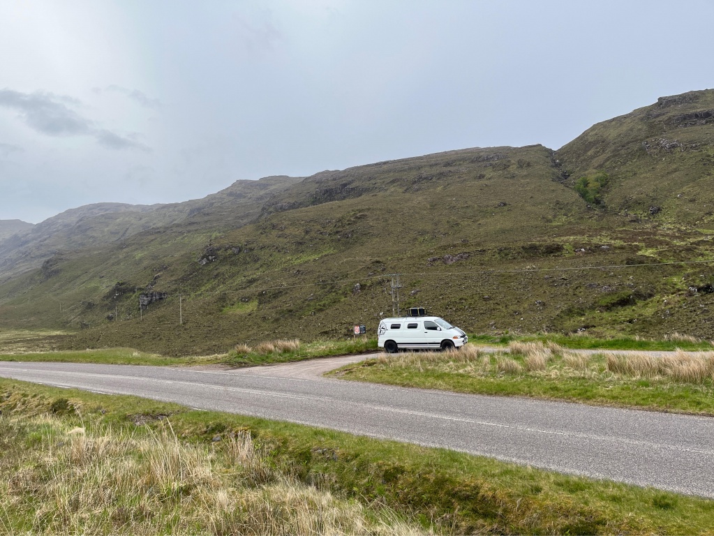 A896 layby