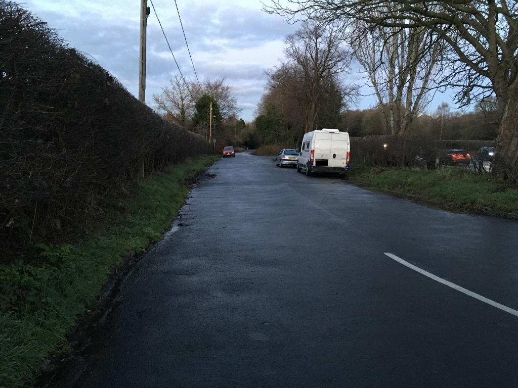 Underbridge Lane - layby off A56