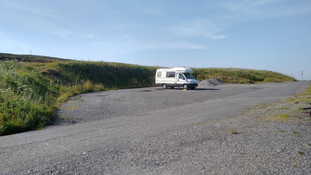 Rural Layby A970 Fladdabister