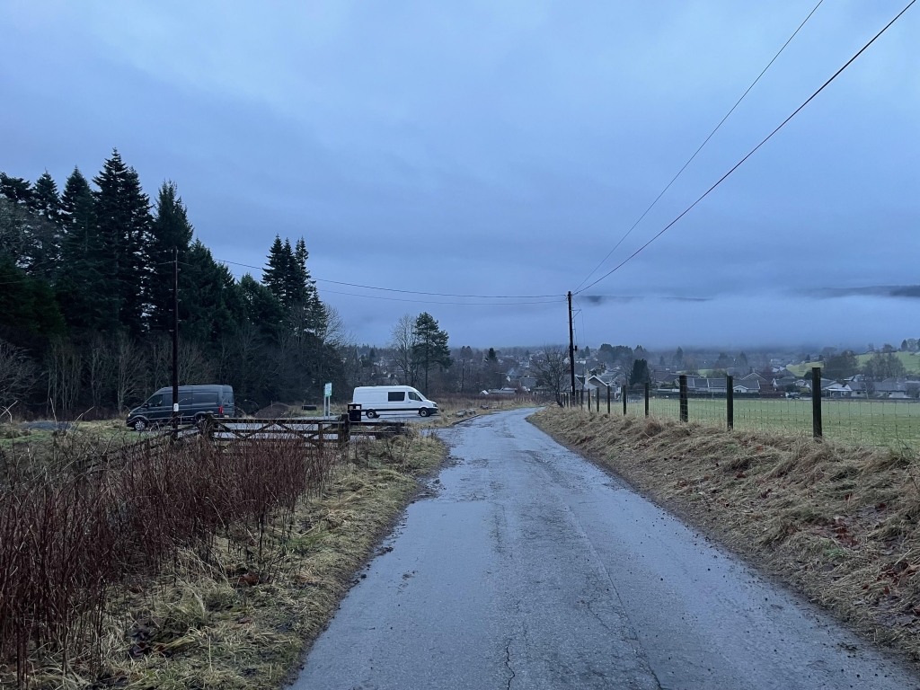 Ben Vrackie Car Park