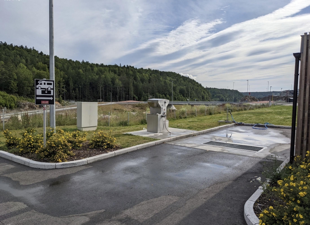 Motorhome service point