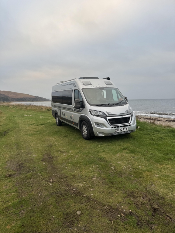 Soft Ground Layby with Sea View